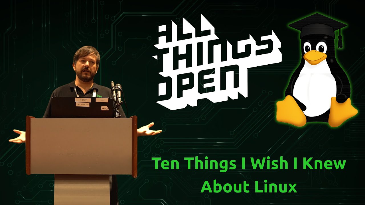 10 Things I Wish I Knew About Linux (All Things Open 2025)