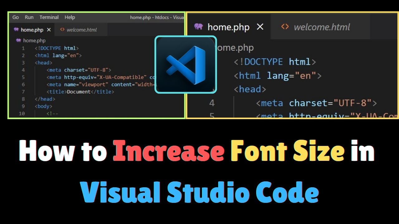 How to Increase Font Size in Visual Studio Code | Font Size in VS Code