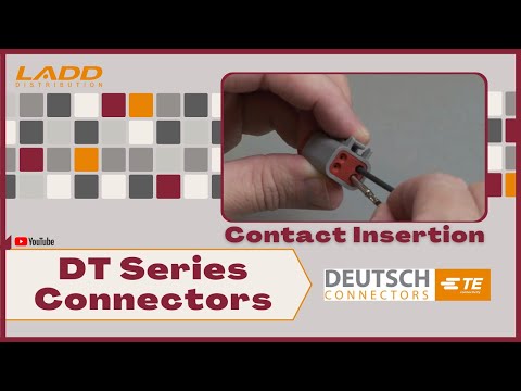 Deutsch DT Series Connectors - Contact Insertion