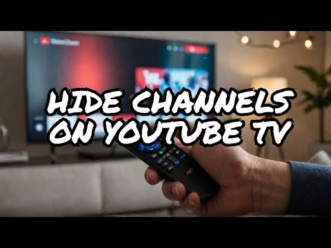 How to Hide or Remove Channels on Youtube tv || Hide Channels on Youtube TV