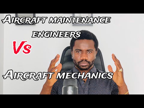 Aircraft Mechanics  vs Aircraft Maintenance Engineers  – BIG Differences You Didn’t Know!!!