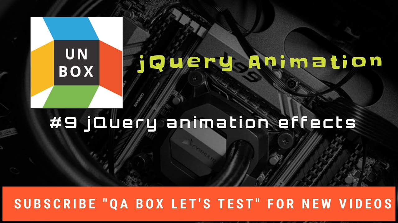#9 jQuery Animation Effects