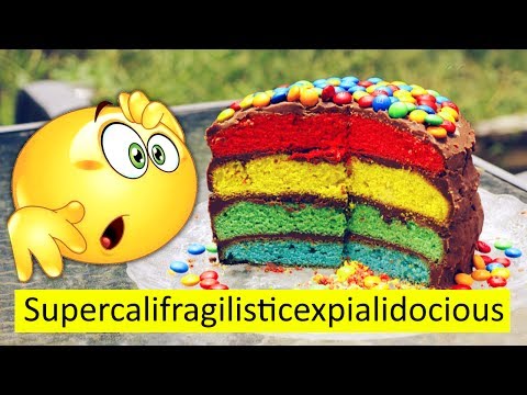 Longest Words in English - SUPERCALIFRAGILISTICEXPIALIDOCIOUS - Meaning, Vocabulary With Pictures