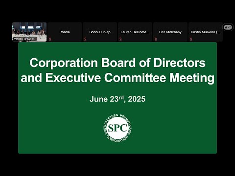 Corporation Board of Directors - June 23, 2025