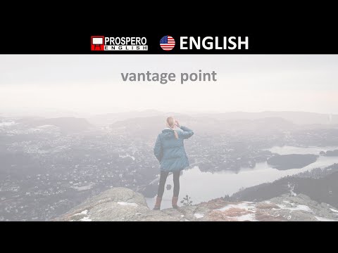 English Vocabulary – VANTAGE POINT