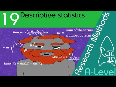 Descriptive Statistics - Research Methods [A-Level Psychology]