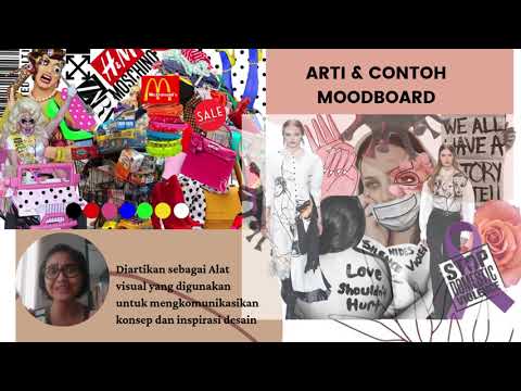 Video Pembelajaran Fashion Moodboard