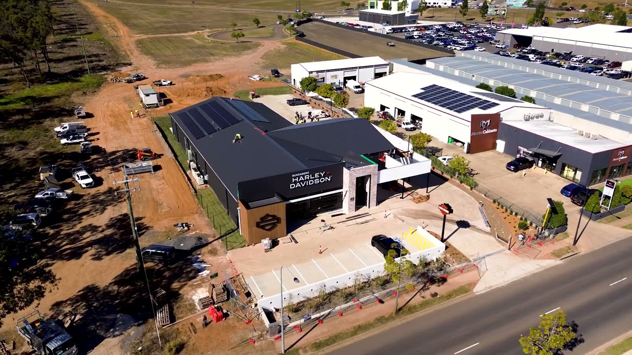 IDC Construct Harley Davidson Yamaha Showroom Bundaberg 2025