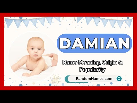 Damian - Baby Boy Name Meaning, Origin & Popularity - RandomNames.com