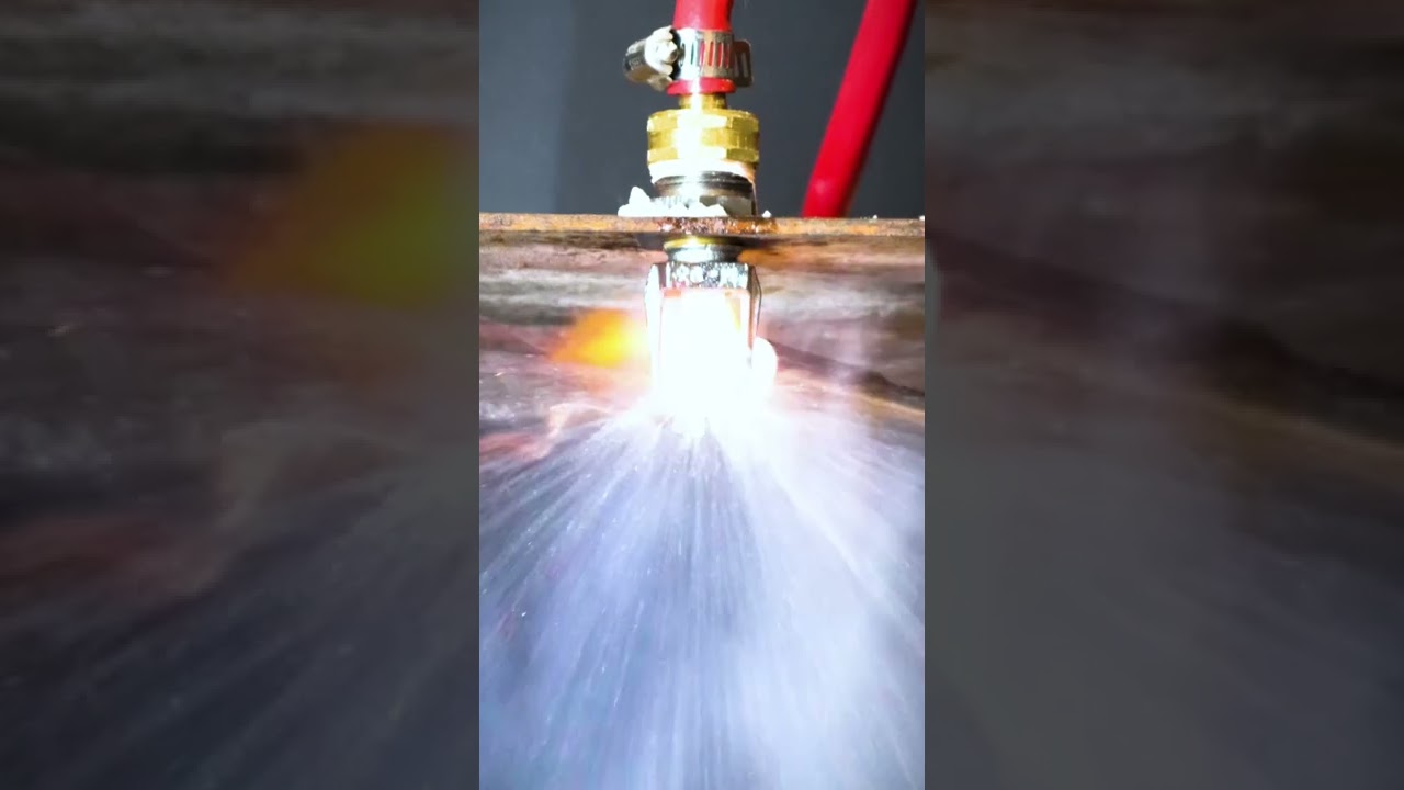 HOW IT WORKS - Fire Suppression Sprinkler Head #shorts