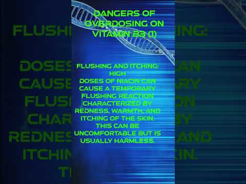 DANGERS OF OVERDOSING on Vitamin B3 (1) - Let us discuss in the comments! #healthspan #longevity