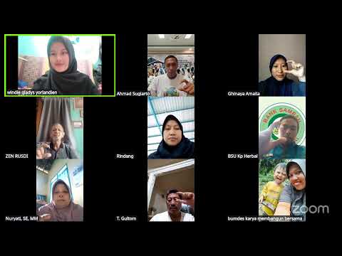 Webinar Pengelolaan Sampah Terarah melalui Bank Sampah yang Berdaya Guna dan Berfaedah - Cak Mad