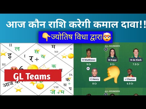 WI w vs SA w 3rd Astrology Dream11, Prediction