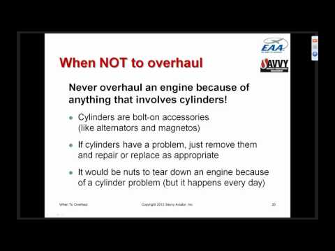 Webinar - Deciding When to Overhaul