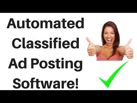 Automated Classified Ad Submission Software