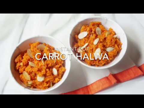 Carrot Halwa - Instant Pot