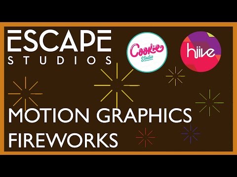 Cookie Studio and Hiive present - Making Motion Graphics Fireworks! Free Tutorial