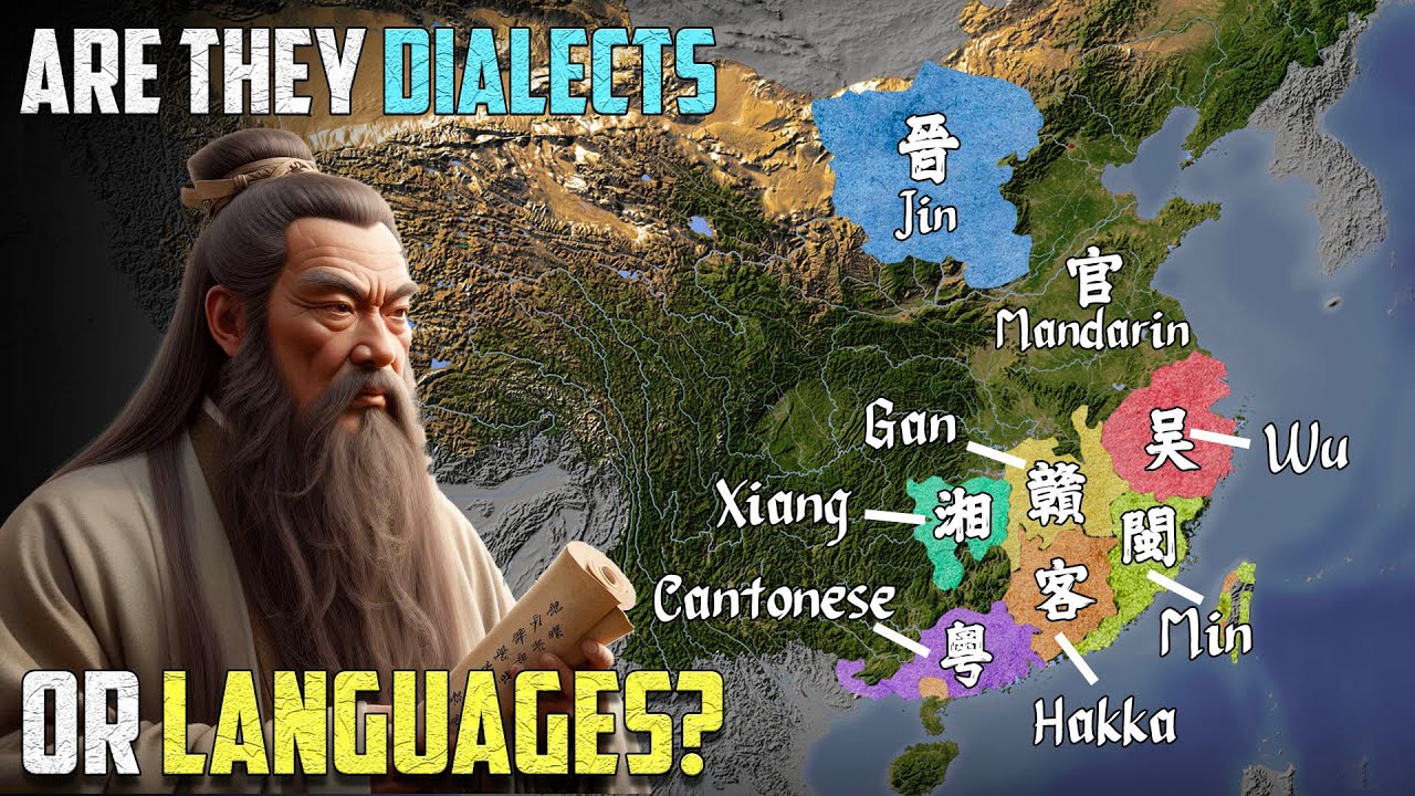 The Origin of EVERY Chinese Dialect in One Video