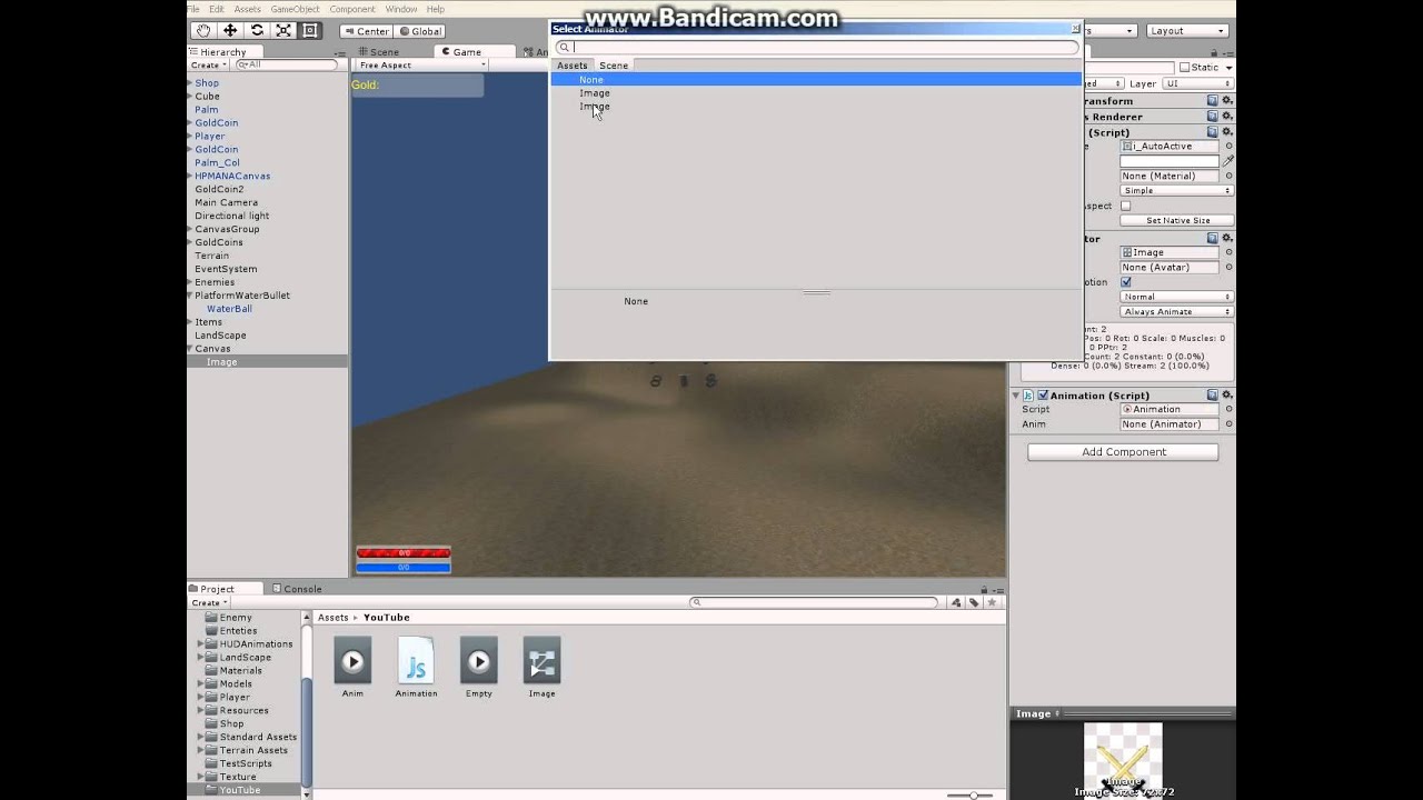 Unity 4.6 Attack Sprite Animation part 1 b
