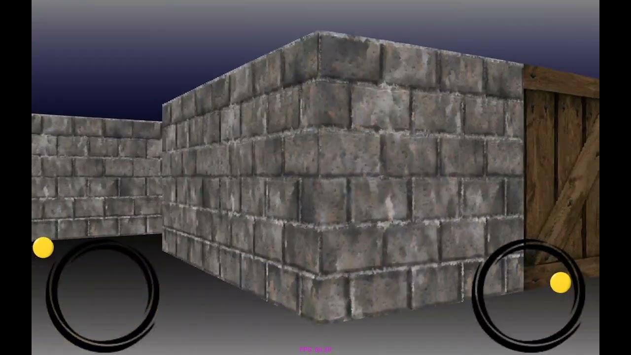 Ray Casting Engine using Python and Kivy on Android - with Textures