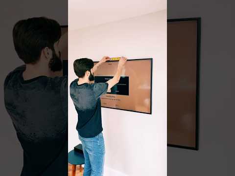 Samsung introduced the Frame TV in 2017 Branding It ‘art mode’ Here’s a video of us installing it!