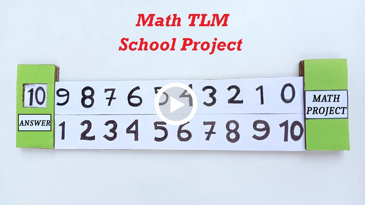 Math Working Model for Addition | Easy Math Project | Math TLM