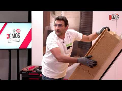 ISONAT - Panneau isolant en fibre de bois Isonat Fiberwood Multisol 140 épaisseur 100mm bord ...