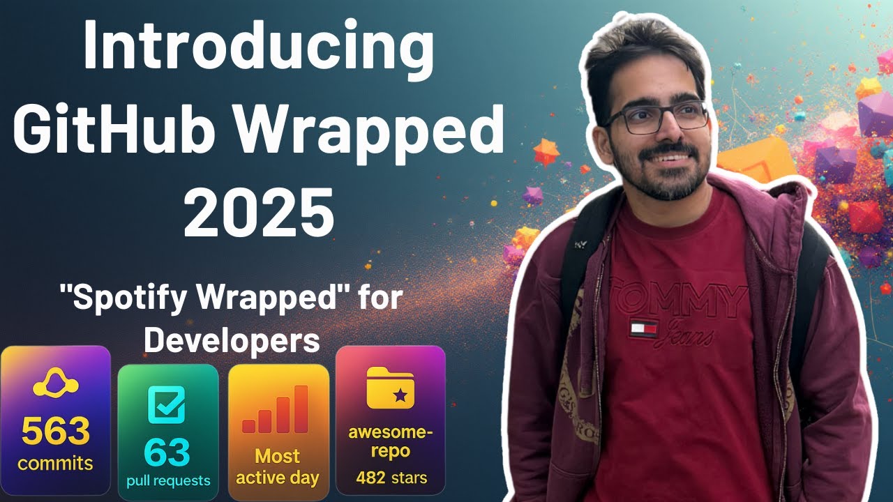 Introducing GitHub Wrapped 2025 -  