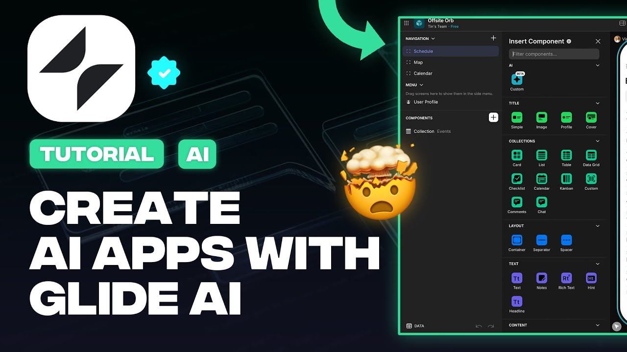 Glide AI Review - How to Create AI Apps With Glide AI (No Code)