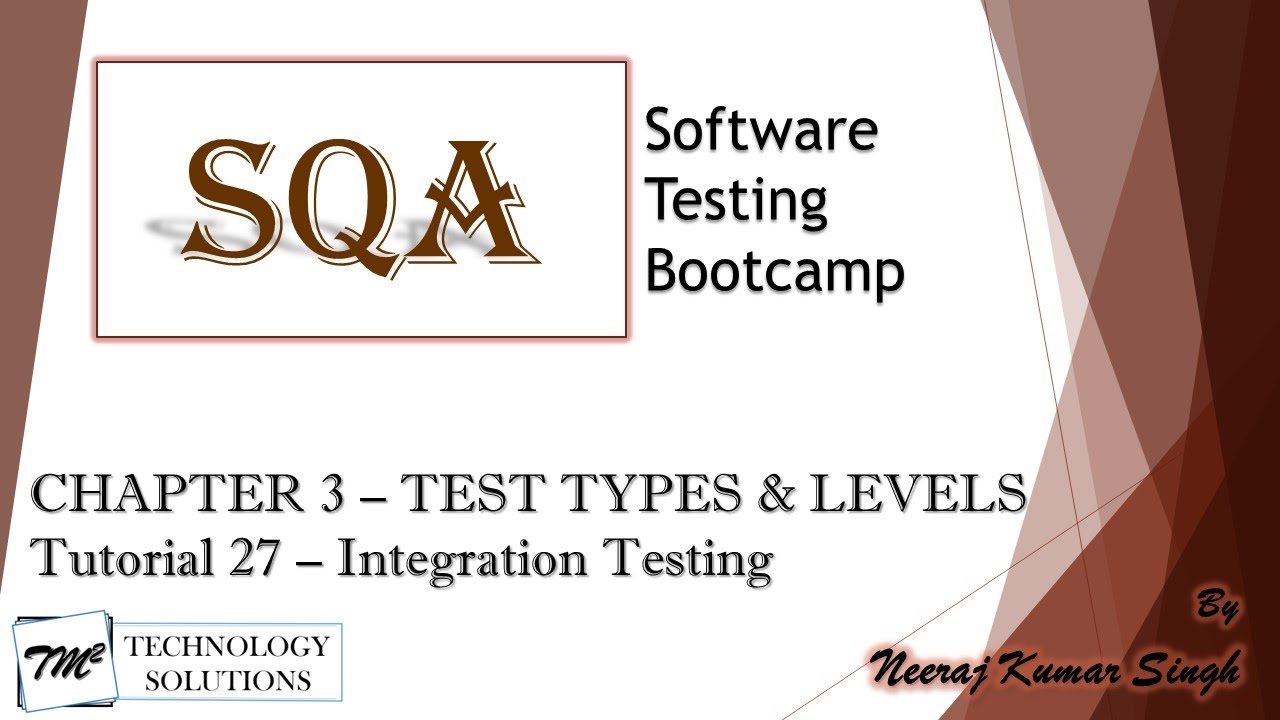 Software Testing Bootcamp | Integration Testing | QA Training | Software Testing Tutorials