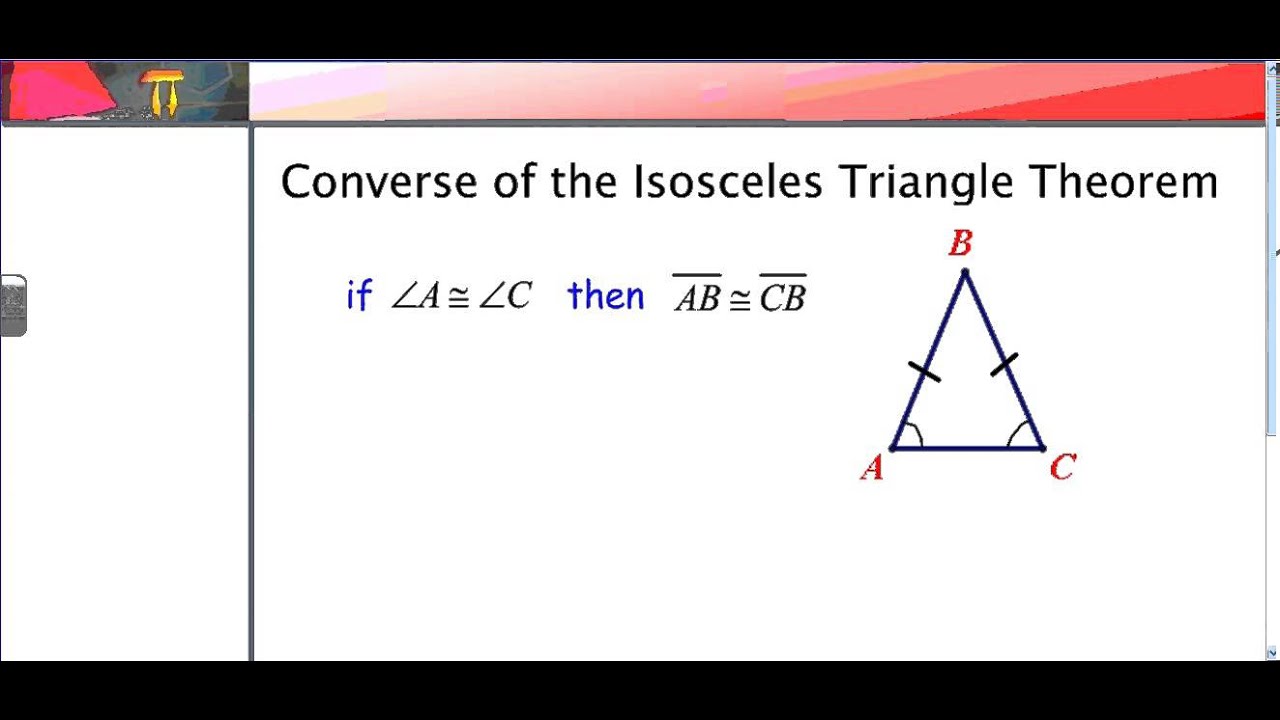 5 1 Isosceles Triangle Properties