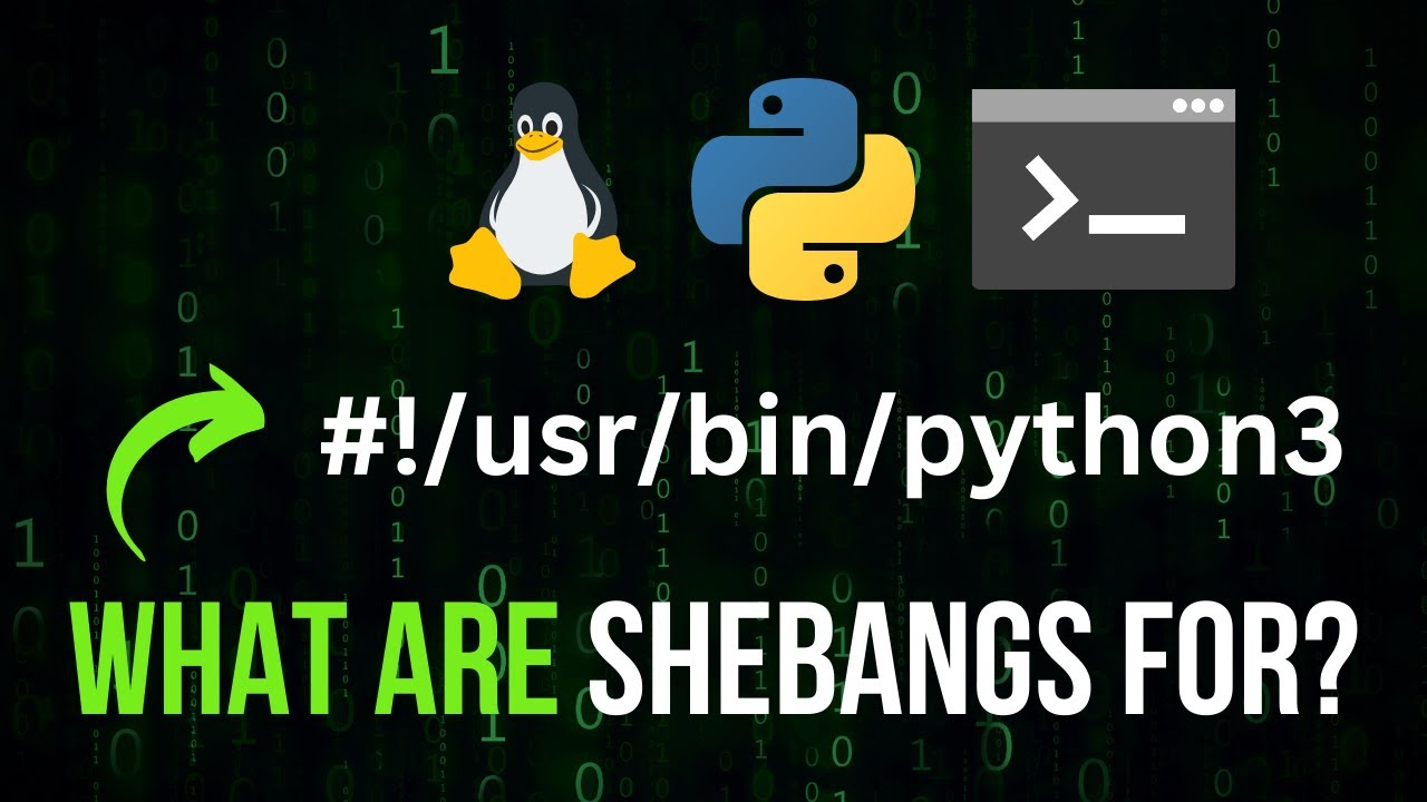 What Are #! Shebangs For in Scripts?