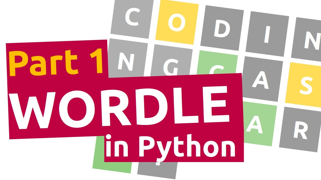Wordle in Python - Part 1