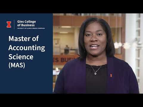 Master in Accounting Science at Gies Business