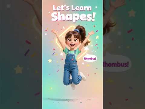 "Learn Crazy Shapes! ๐ Spiral, โ๏ธCloud, Crescent ๐& More"3D Learning Fun #LearnShapes