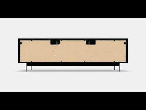 RANNÄS TV bench with doors | AR | Shop
