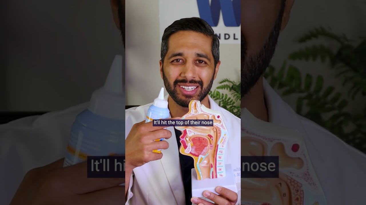 How Do You Use A Nasal Spray?