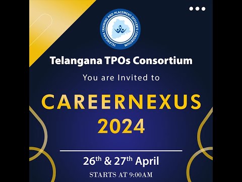 Telangana TPO Consortium NATIONAL SUMMIT CAREER NEXUS 2024 teaser