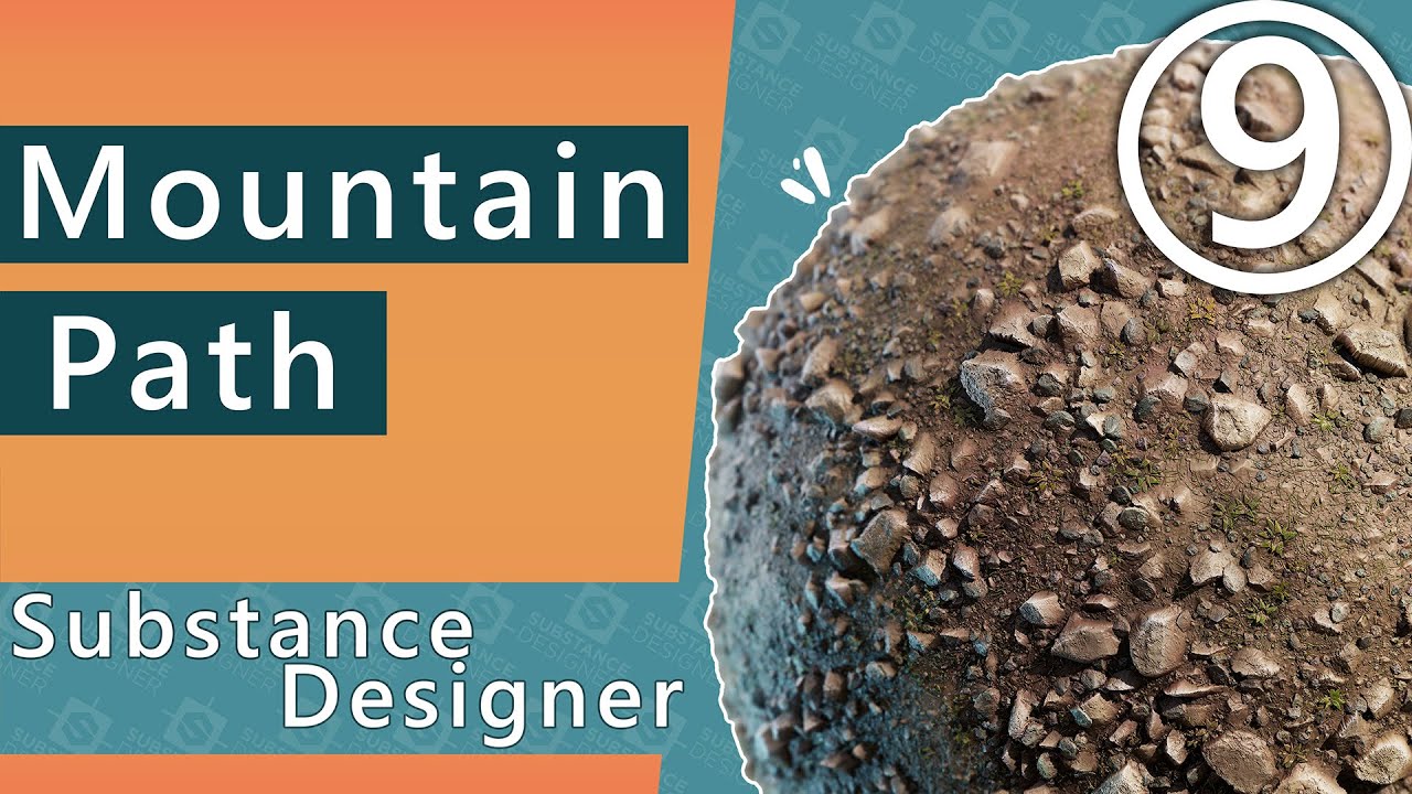 Substance Designer - Mountain Path Tutorial Final Part: Roughness