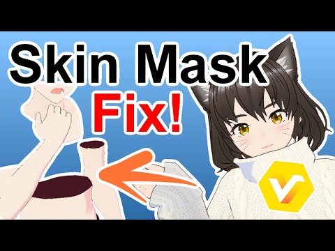 How to Fix Invisible Skin Texture and Skin Mask | VRoid Studio v1.29.0 Tutorial | 3D VTuber 2024