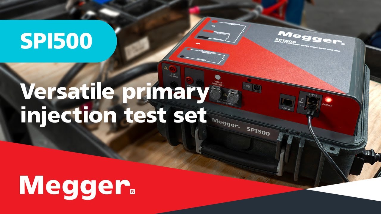 SPI500 - Versatile primary injection test set
