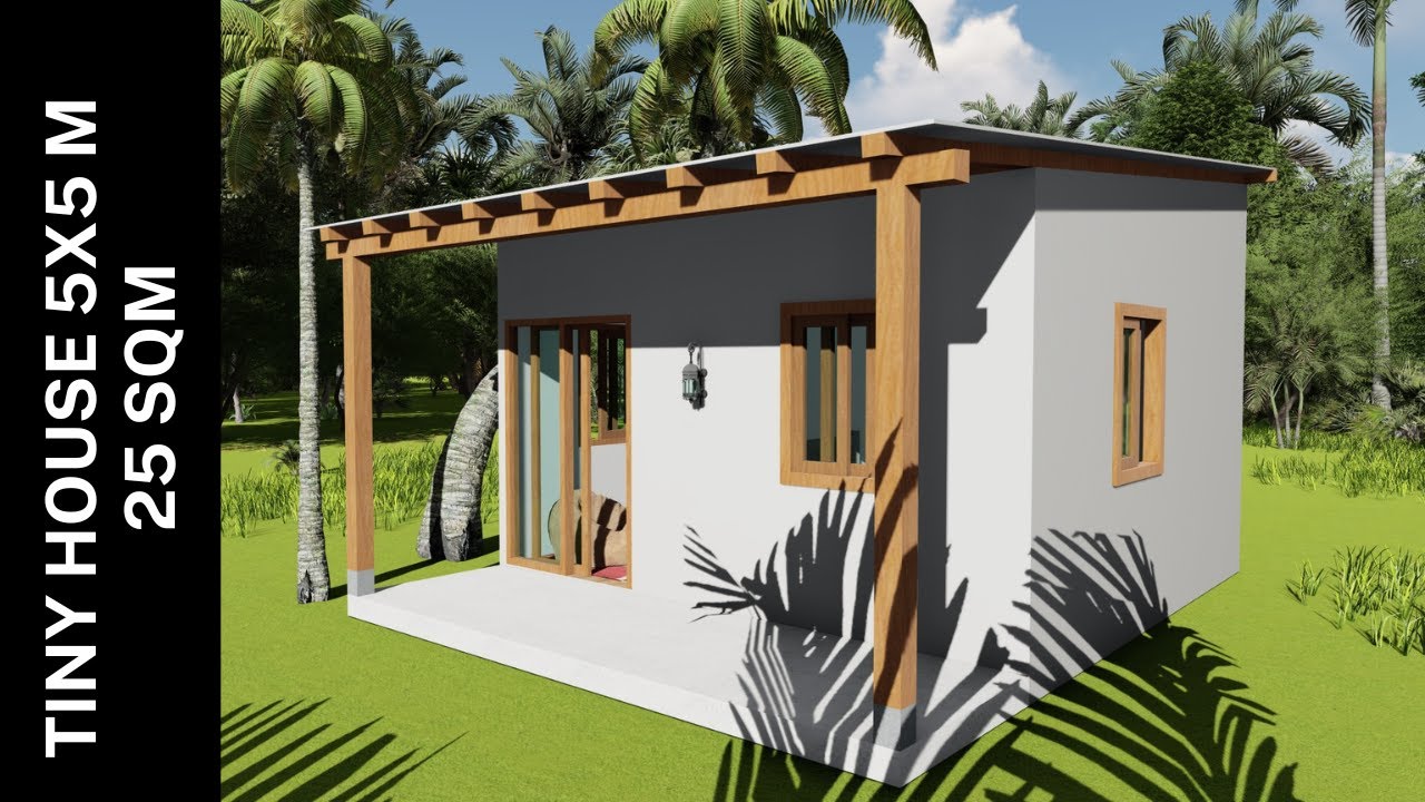 Awesome Tiny House  5x5 m (25 sqm)