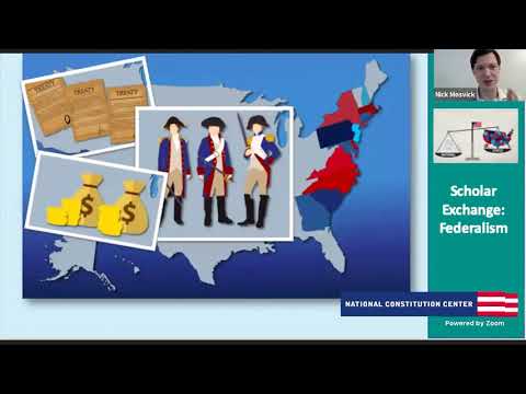 Scholar Exchange: Federalism (High school and College Level Session)