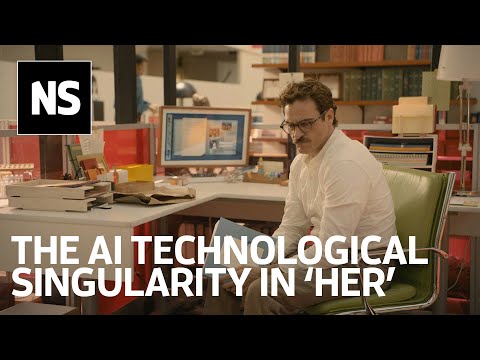 Does AI assistant Her reach the technological singularity?
