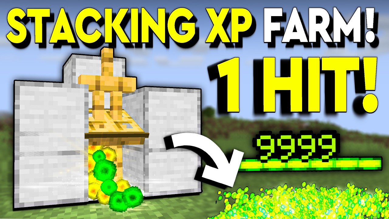 BEST INFINITE XP FARM 1.21! Minecraft Tutorial In 60s ! - Minecraft ...