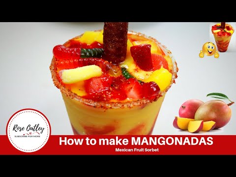 How to make Mangonadas - Mexican Fruit Sorbet