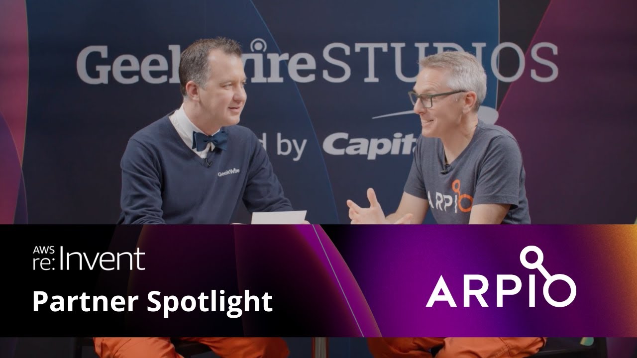 GeekWire Studios: AWS re:Invent Spotlight | Arpio