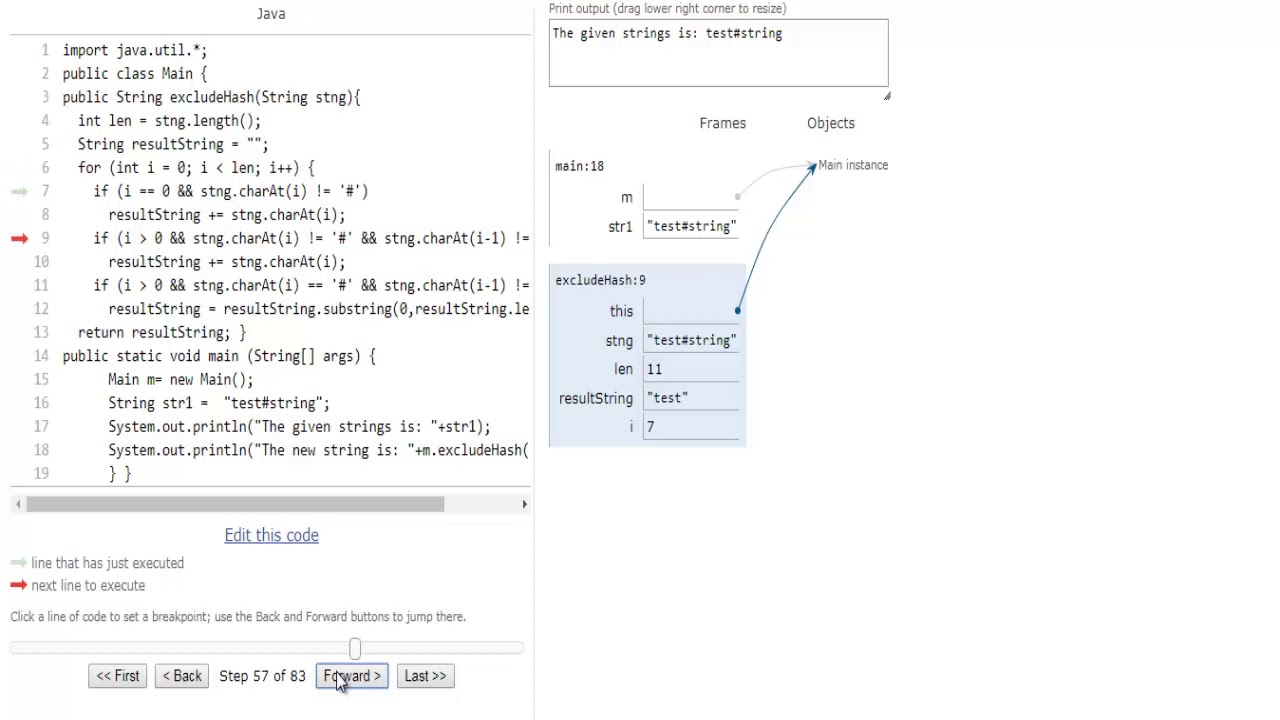 w3resource.com: Java String Exercise-68