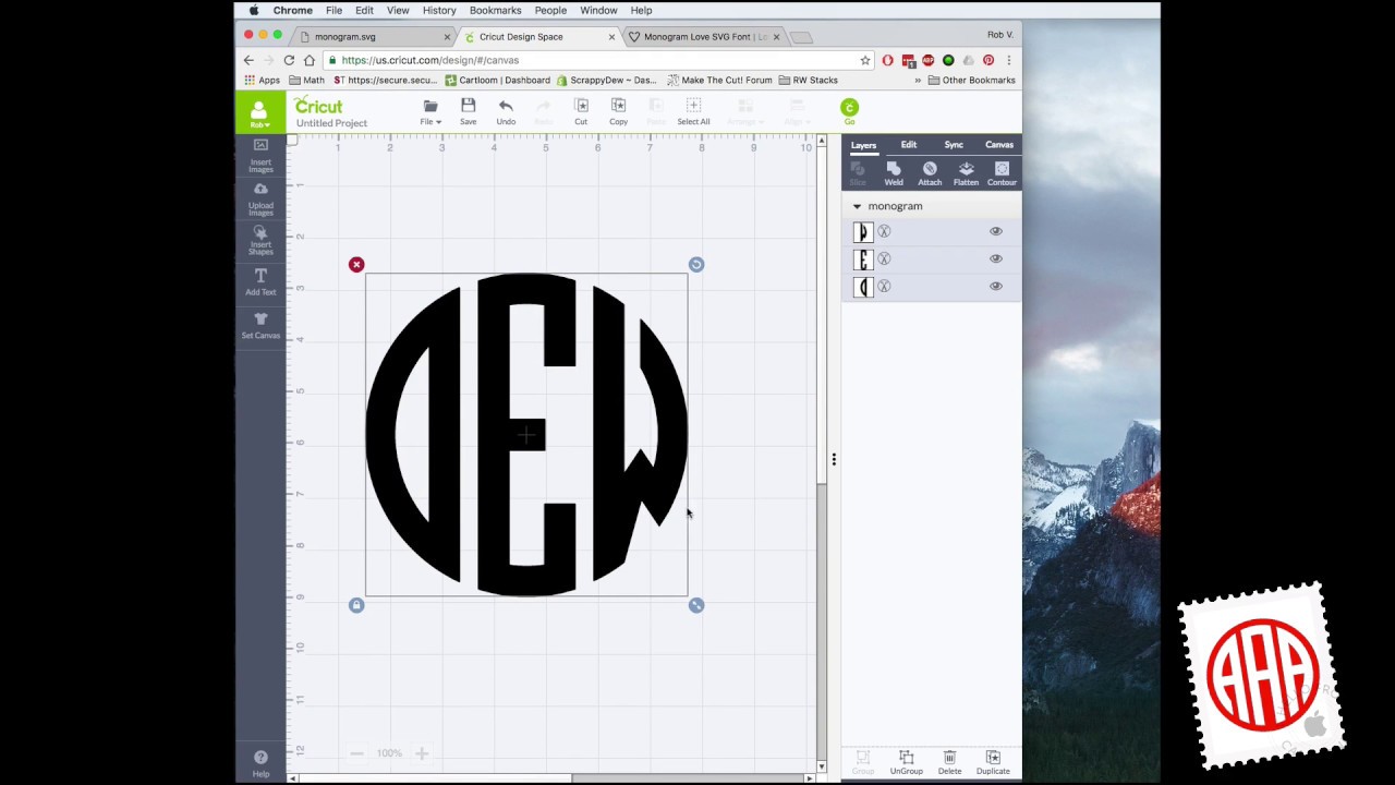 MonoGram Generator App for Mac/Windows