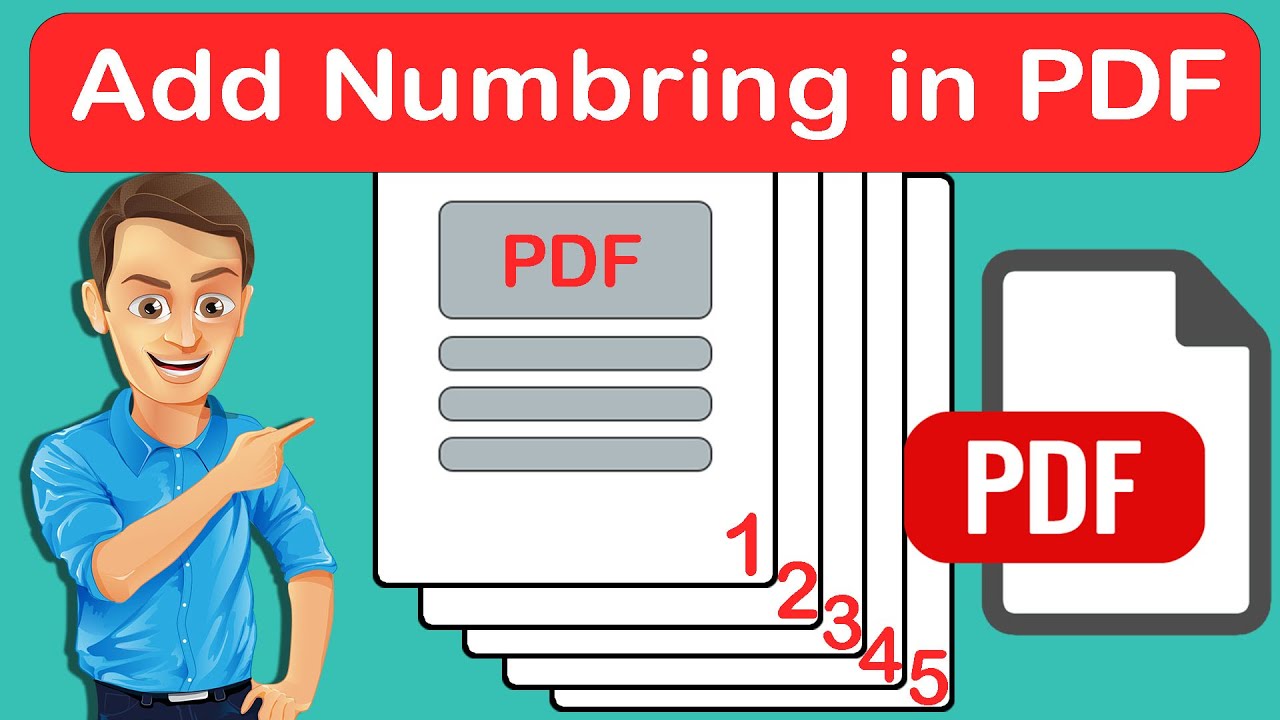 How to Add Page Numbers to PDF 2021 | Update Page Numbers in PDF Online For Free
